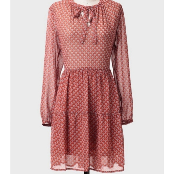 Modcloth | Dresses | Art Nouveau Printed Dress | Poshmark